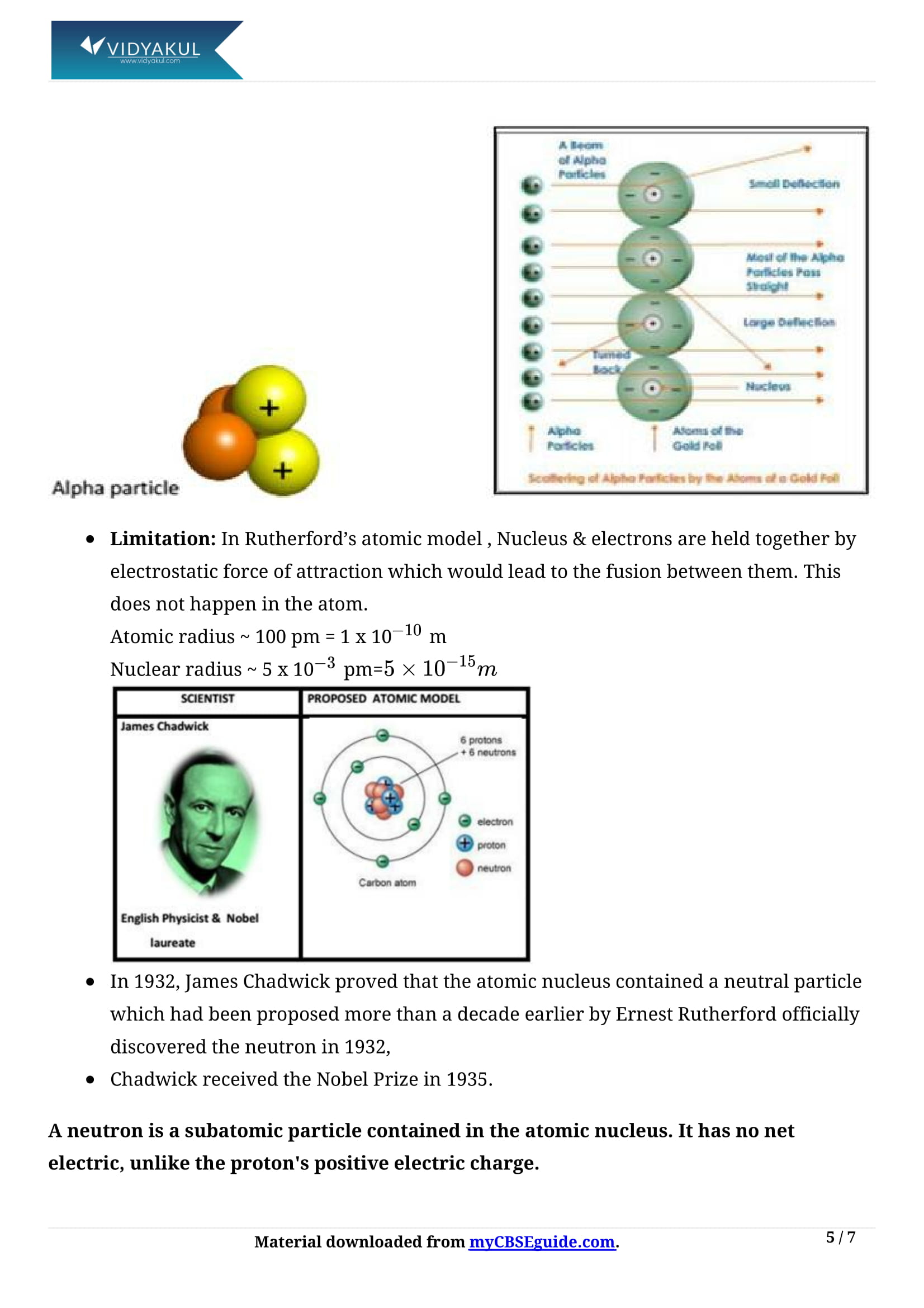 Class 9th Science Structure of the Atom NCERT Notes CBSE 2023 Class 9th Science Structure of the Atom NCERT Notes CBSE 2023