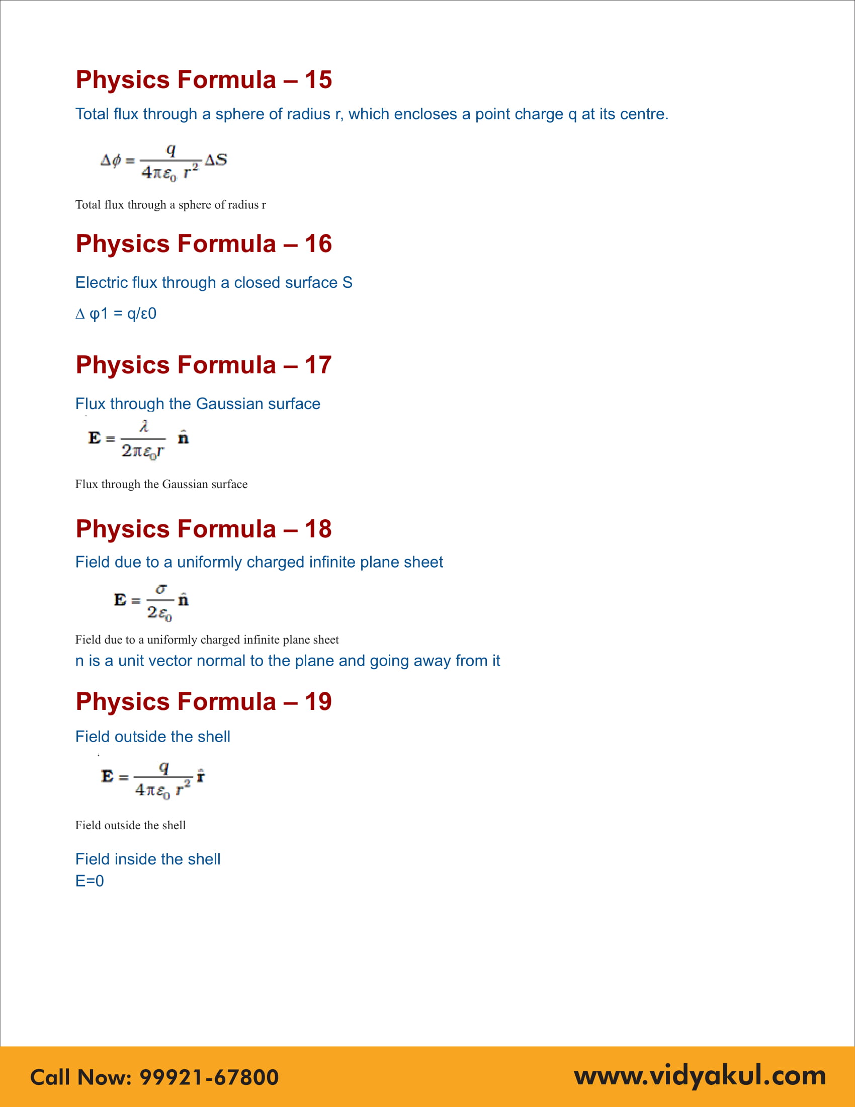 Class 12th Physics Electric Charges and Fields NCERT Notes CBSE 2023 Class 12th Physics Electric Charges and Fields NCERT Notes CBSE 2023